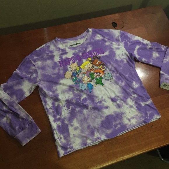 Nickelodeon | Tops | Purple Nickelodeon Shirt | Poshmark